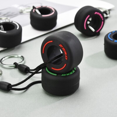 Mini Car Tire Keychain Car Accessories Pendent GiftFriend Gift Bag Car ...