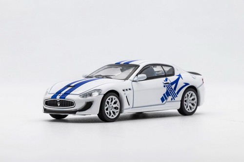 DCT 1/64 Scale Maserati GT Coupe Gran Turismo White Diecast Model Car ...