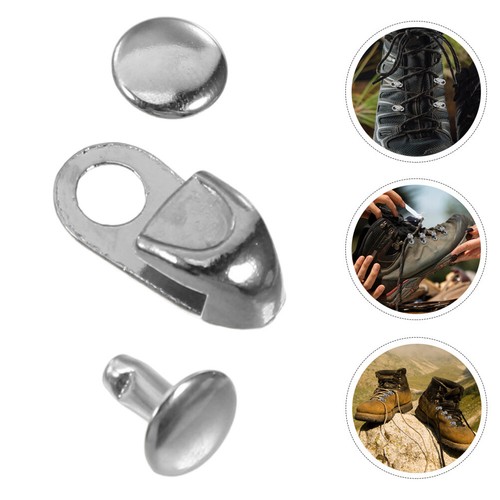 12Pcs Shoe Hook Alloy Boot Eyelet Repair Kit Shoes Lace Hooks | eBay