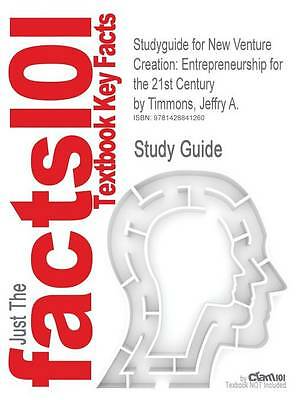 Studyguide for New Venture Creation: Entrepreneurship for the 21st ...