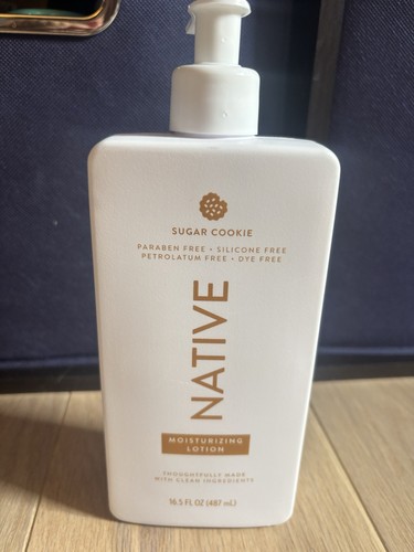 Native Moisturizing Lotion Limited Edition Sugar Cookie 16.5 FL OZ Pump ...