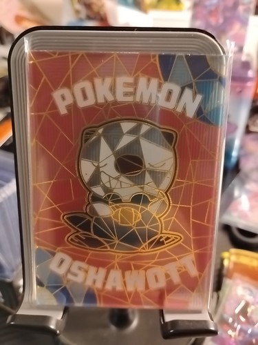 Pokémon Chinese Elf Eif Origin Collection Oshawott Stained Glass ...