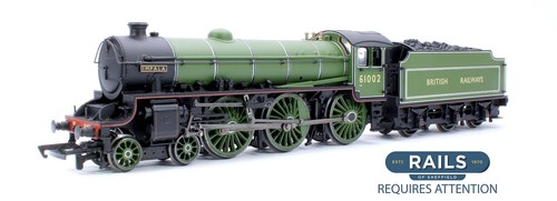 BACHMANN 'OO' GAUGE 31-707 BR GREEN 4-6-0 THOMPSON B1 'IMPALA' 61002 ...