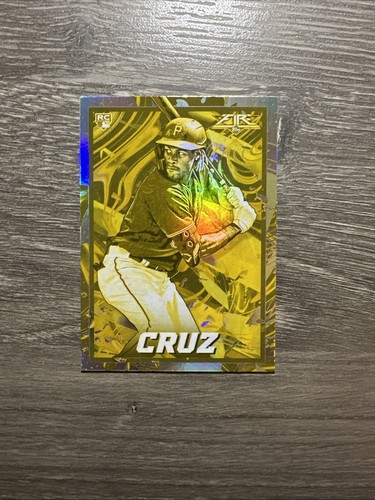 2022 Topps Fire Oneil Cruz Gold Minted RC Pittsburgh Pirates Rookie ...