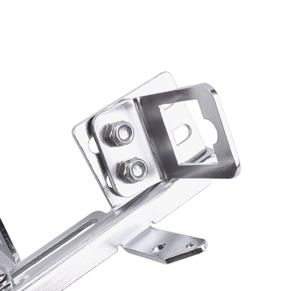 GM Chrome Throttle Cable Kickdown Bracket Kick Down For Chevy SBC BBC ...