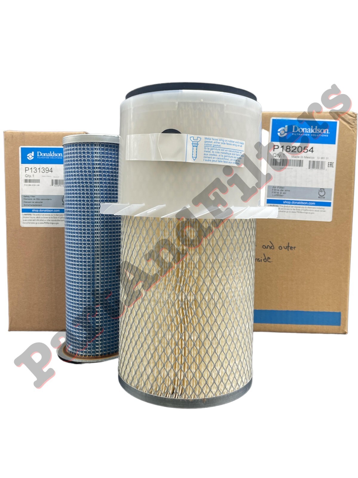 For Bobcat Air Filter Set S250 S300 S220 T250 T300 Skid Steer 6681474 ...