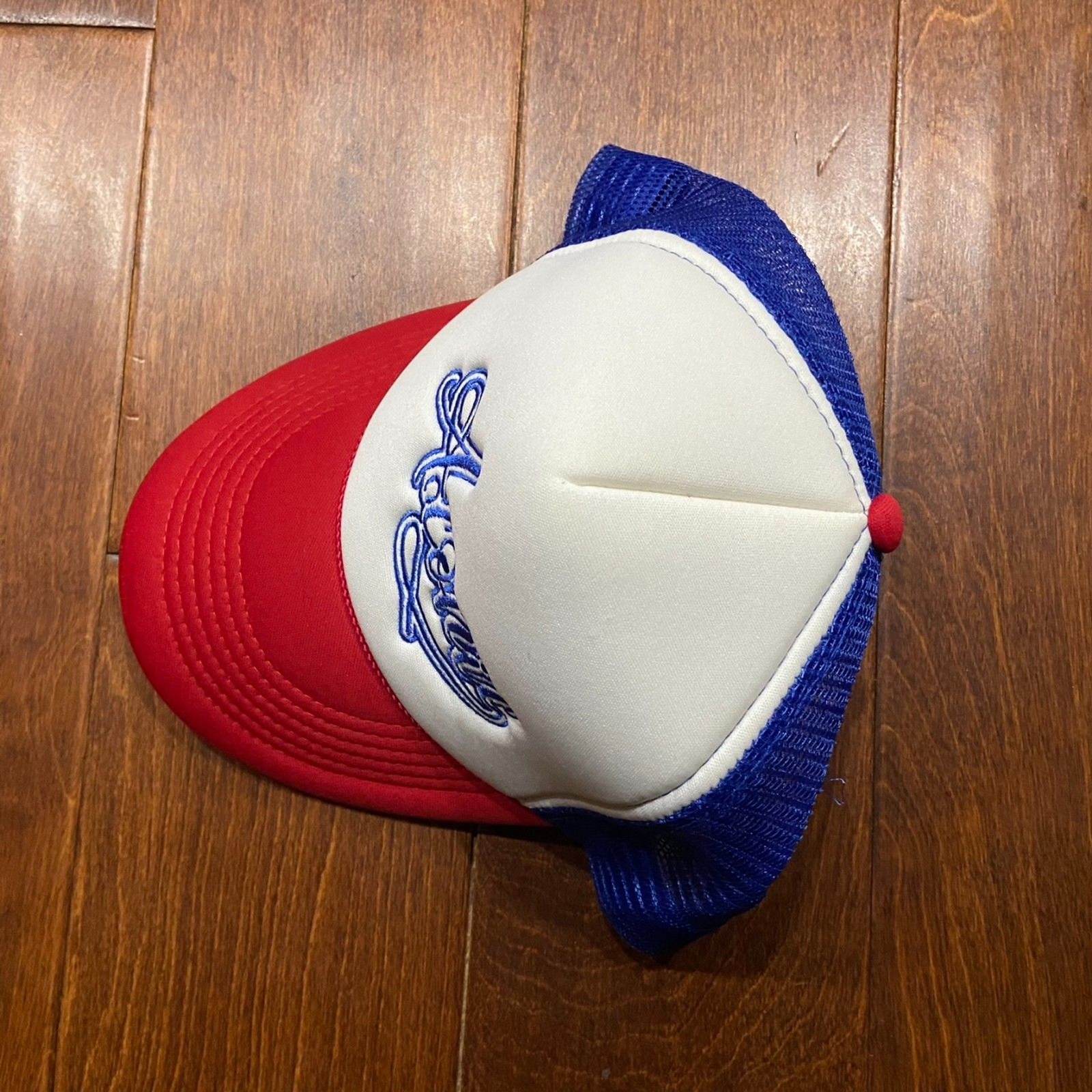 Cobra Caps Vintage Y2K Iconic Script Logo Red White B… - Gem