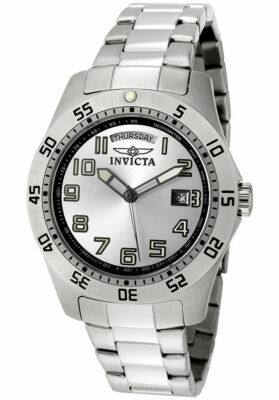 INVICTA SPECIALTY SWISS MOVEMENT QUARTZ WATCH - STAINLESS STEEL CASE ...