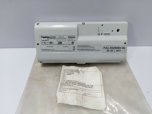 Appleton Z00848 Battery Pack Lithium 6Vdc 7Ah | eBay Australia