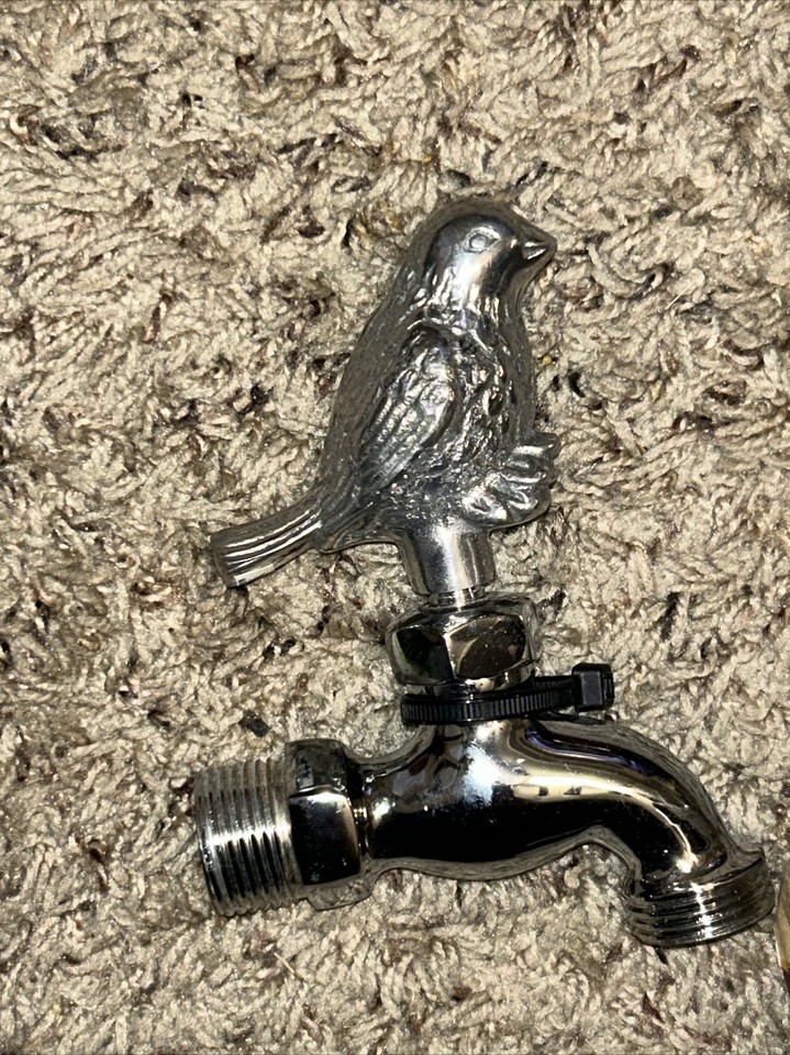 garden at home bird faucet cast aluminum | eBay