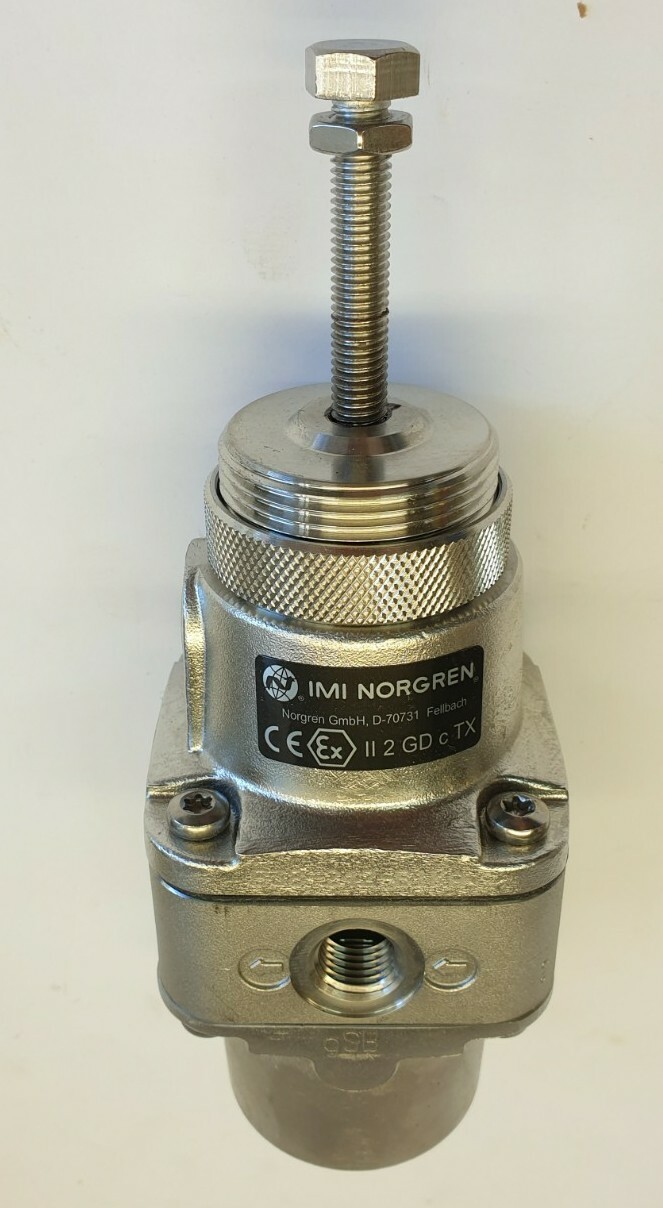 Norgren B38 Series Stainless Steel Filter Regulator 1/4" 0.25-7 bar B38 ...