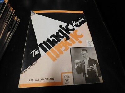 Max Andrews Magic Magazine For All Magicians May 1953 Fred Kaps ...