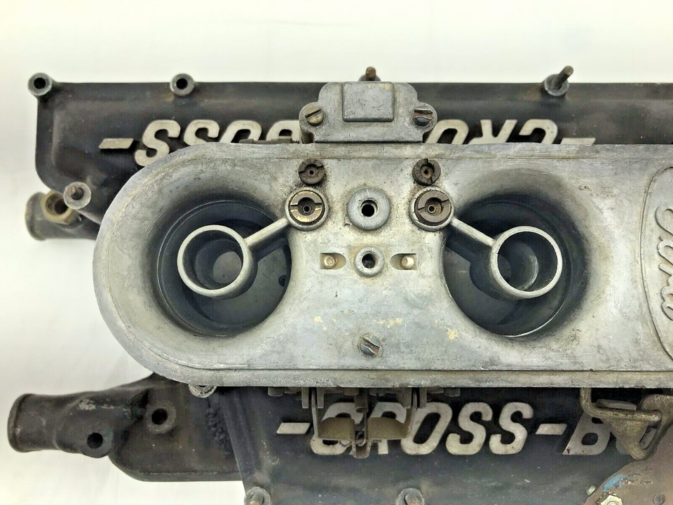 1970 Ford Mustang Cross Boss 302 4V Inline Induction Intake Manifold ...
