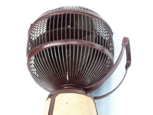 Fargo Fanimation Vintage Antique Globe Table Top 380 degrees Portable ...