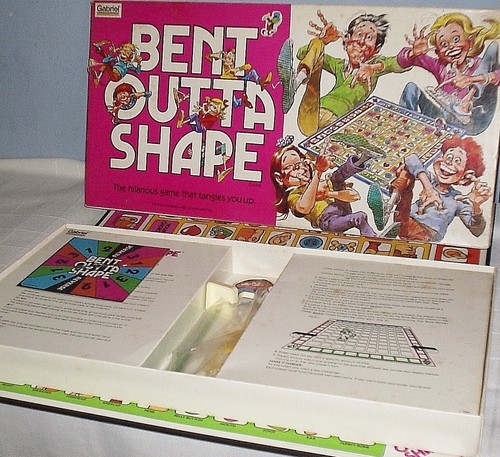 1981 Gabriel Bent Outta Shape Board Game No. 72602 | eBay