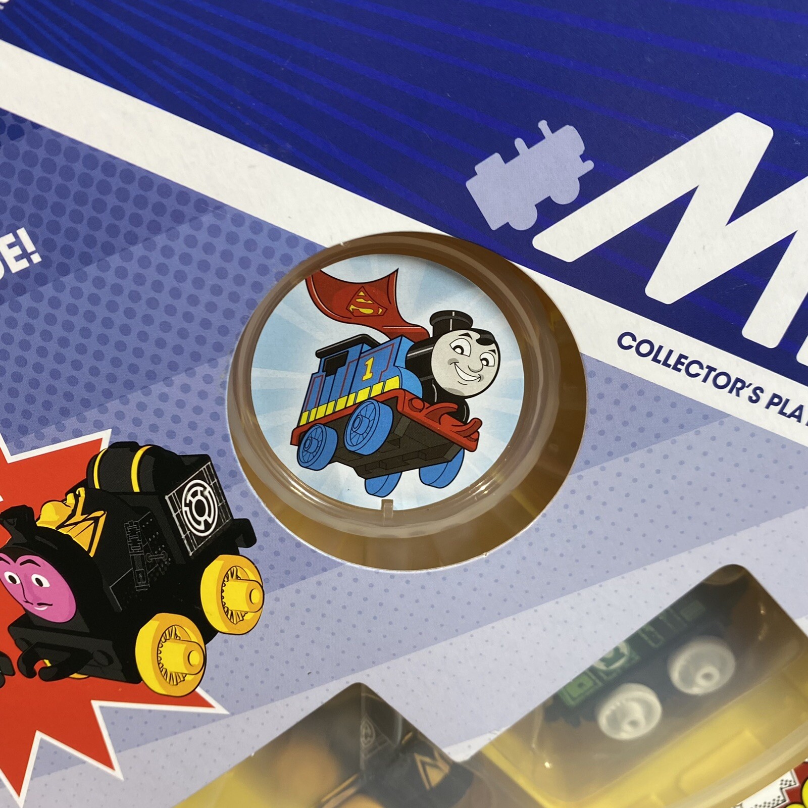 Thomas The Train Minis Playwheel Storage Case DC Super Friends Inc 2 ...