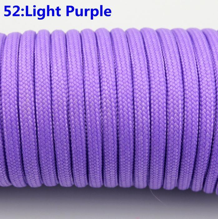 50-100 Feet 550 Paracord Parachute Cord Lanyard Mil Spec Type III 7 ...