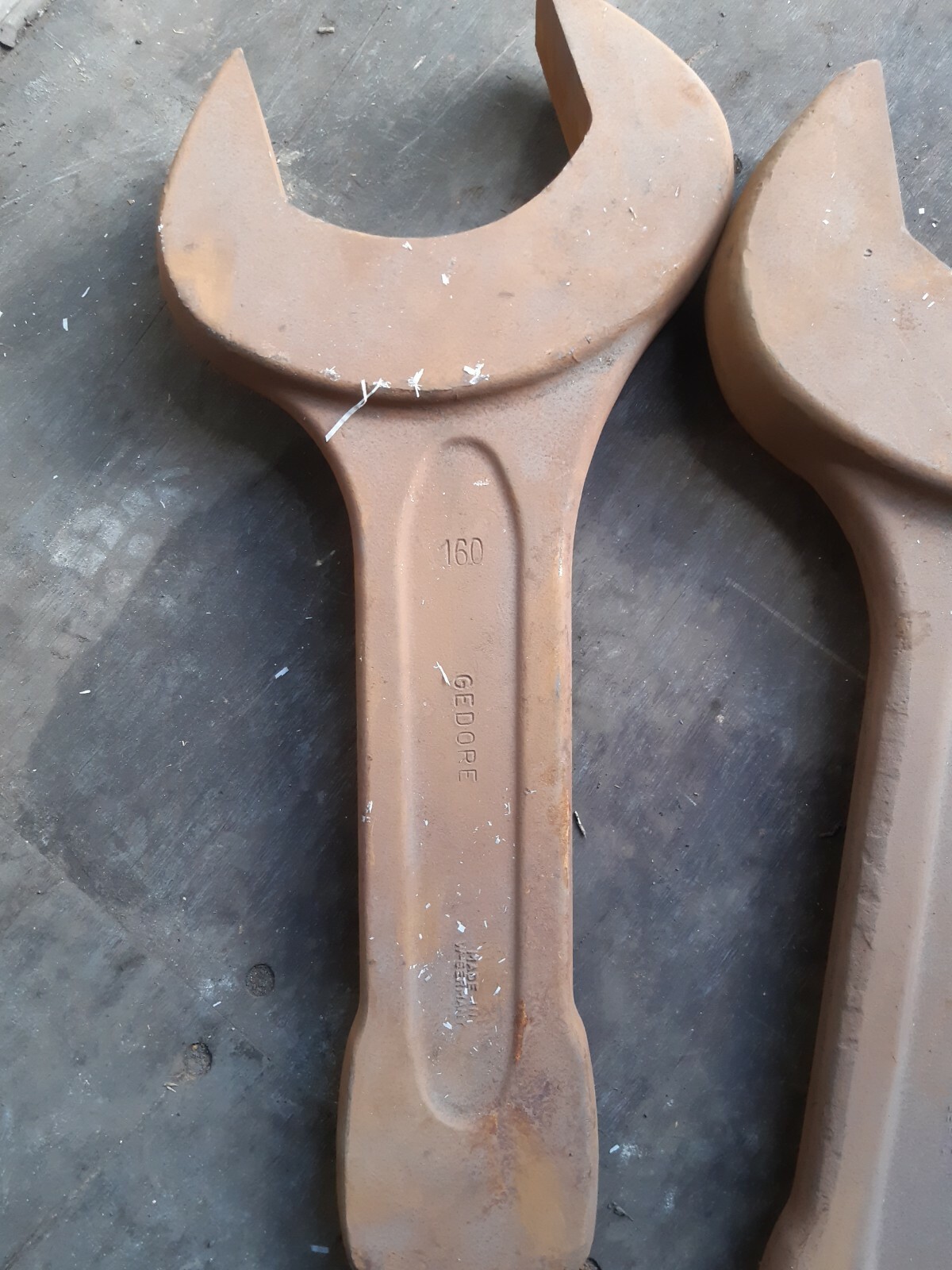 Gedore 170mm Flogging Slogging Spanner Open Ended 133 Type Germnay ...