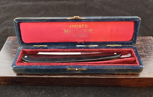 A.D Arbenz's Mandarin Razor Frame Back Shave Ready Wet Shaving Vintage ...
