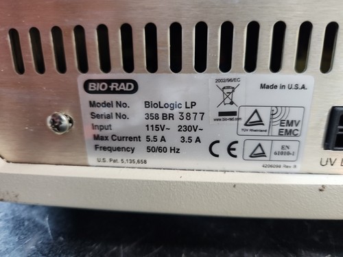 BIO RAD BIOLOGIC LP with gradient mixer & all extras shown | eBay