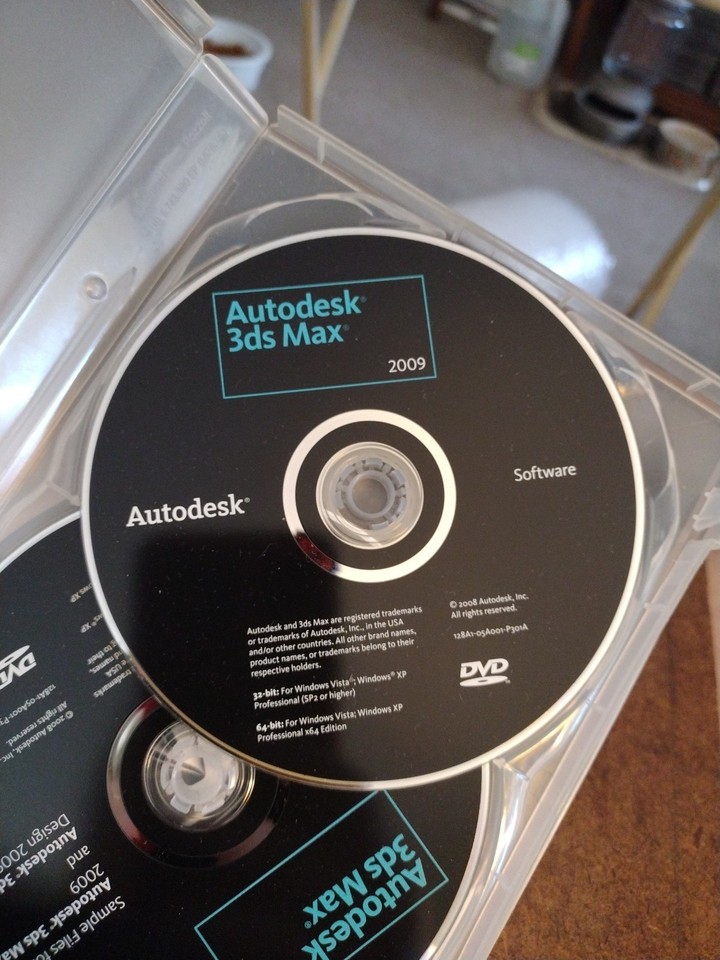 Autodesk 3ds Max 2009 DVD Software with Serial Number and Product Key ...