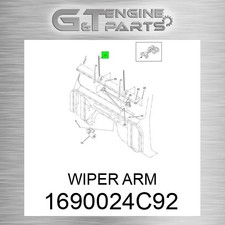 1690024C92 - WIPER ARM fits NAVISTAR | Price: $91.52