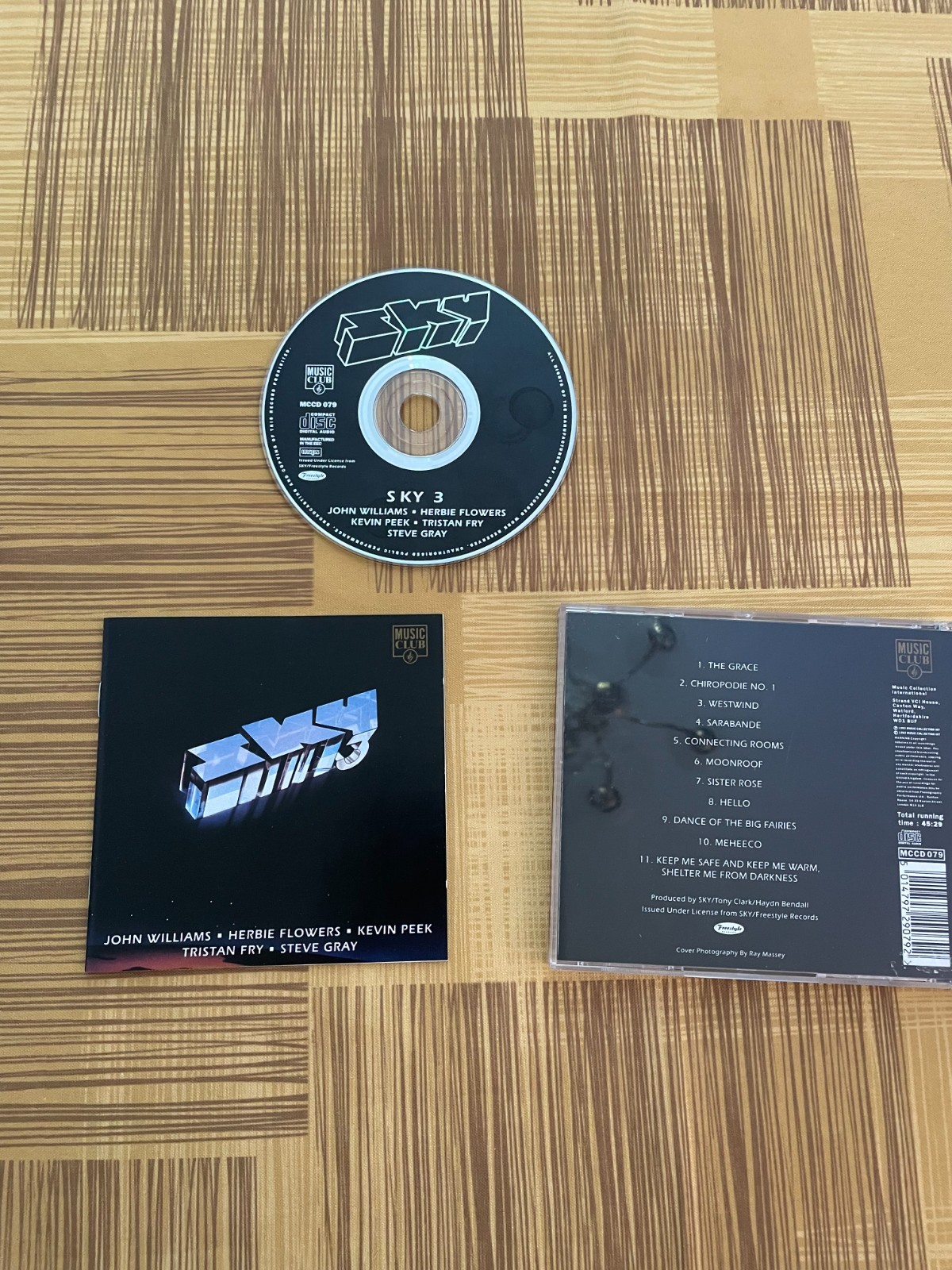 SKY: SKY 3 CD ALBUM 1992 REISSUE HERBIE FLOWERS, KEVIN PEEK, JOHN ...