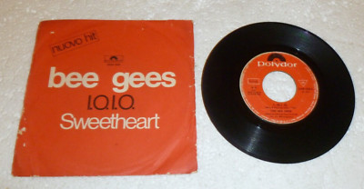 BEE GEES - I.O.I.O / SWEETHEART 45 giri Polydor 2058 009 | eBay