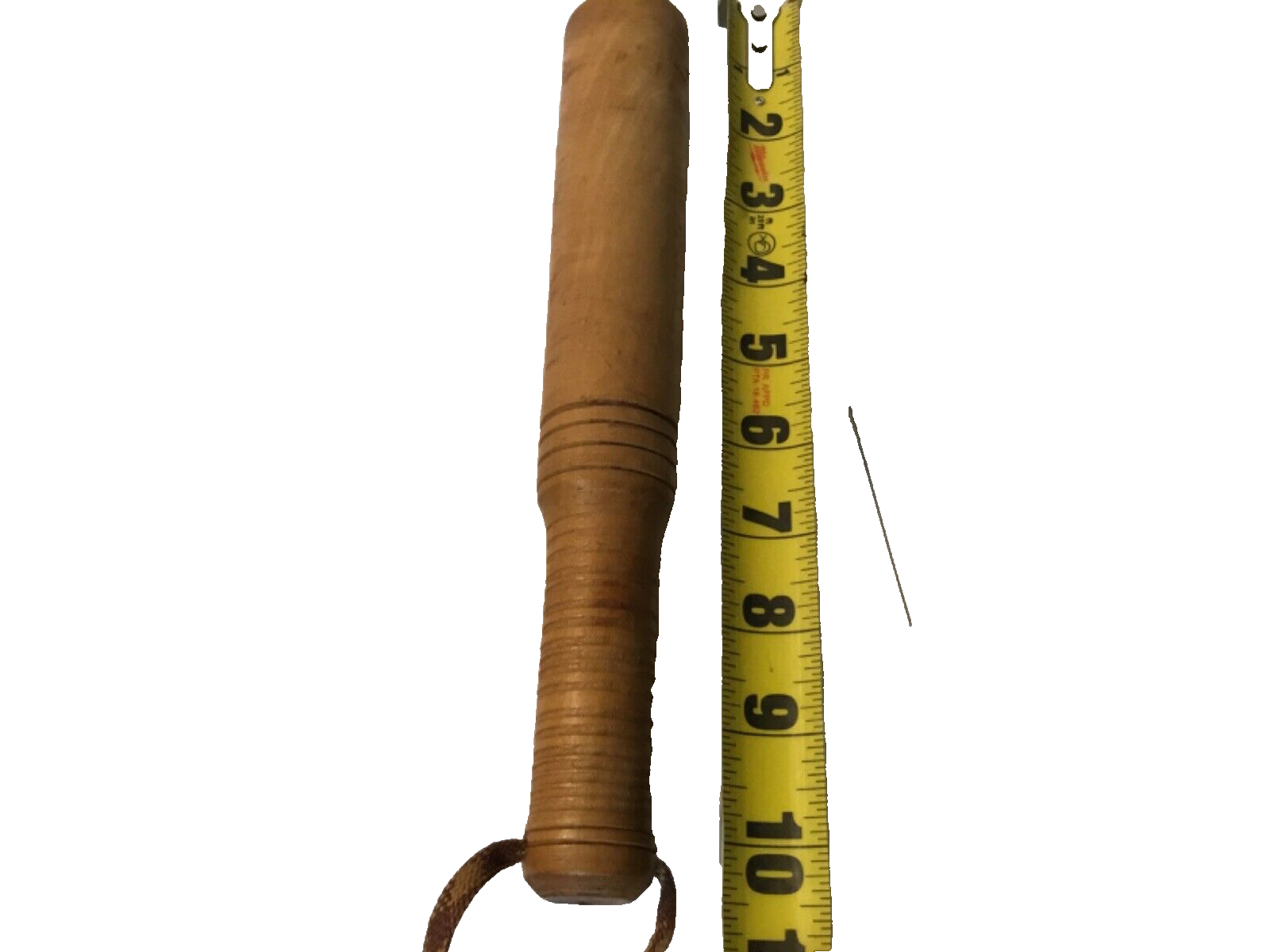 10" 1/2 Lb Big Game Fishing Club Vintage Wood wooden stick Baton | eBay