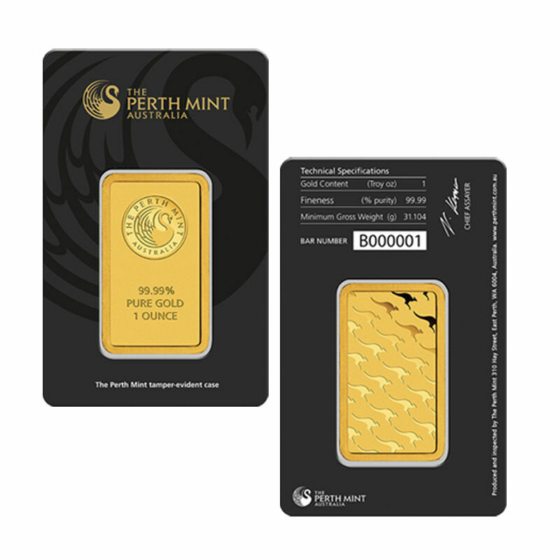 Gold 1 oz Random Brand .9999 fine Gold Bar in Assay Card | eBay