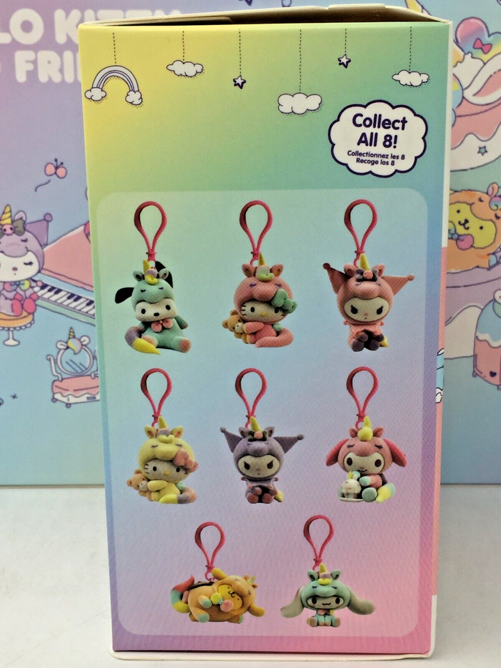 Hello Kitty & Friends Hangers Flocked Pastel Exclusive 3x Three Mystery ...