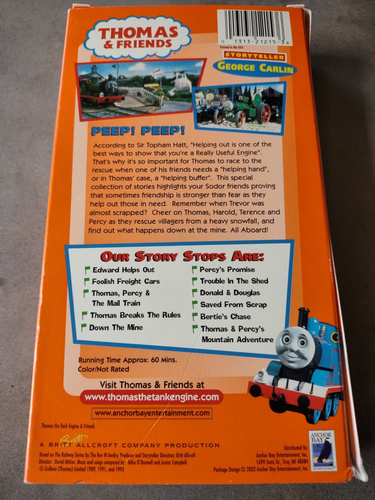 Thomas Friends - Thomas His Friends Help Out (VHS, 1996) 13132121536 | eBay