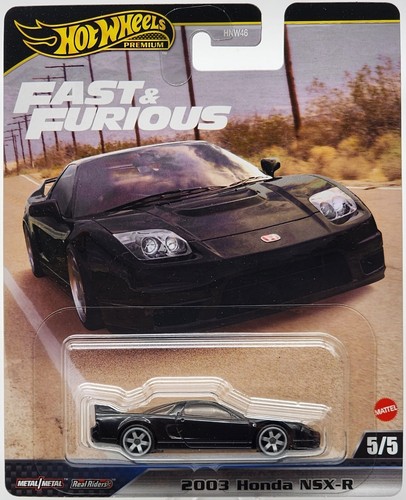 HOT WHEELS 2024 PREMIUM FAST AND FURIOUS FAST 5 BLACK 2003 HONDA NSX-R RR's | eBay