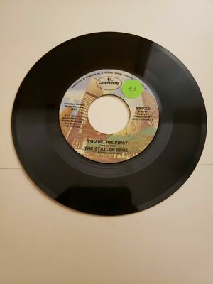 The Statler Brothers - You're The First - Mercury (45RPM 7”Single)(J768 ...