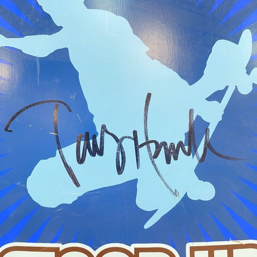 Bird House Stand Up For Skateparks Skateboard Deck SIGNED by Tony Hawk ...