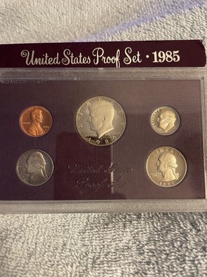 1985 U.S. Special Proof Set (SMS) 5 Coin Set in OGP | eBay