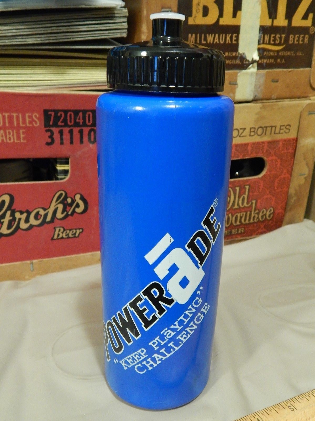 '90s POWERaDE ~ "Keep Playing" Challenge (Betras USA) Blue Sports Water ...