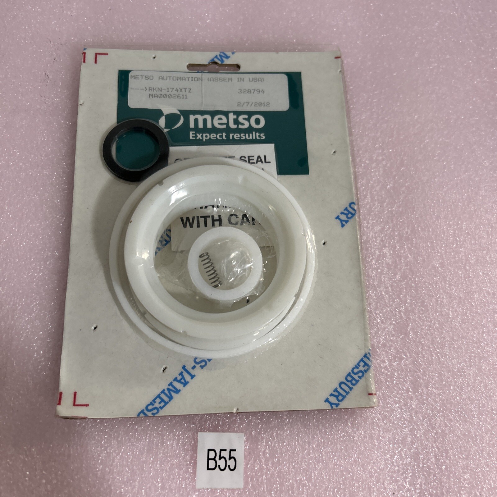 Metso Automation RKN-174XTZ Repair Kit, 7000 Series Ball Valves Fast ...