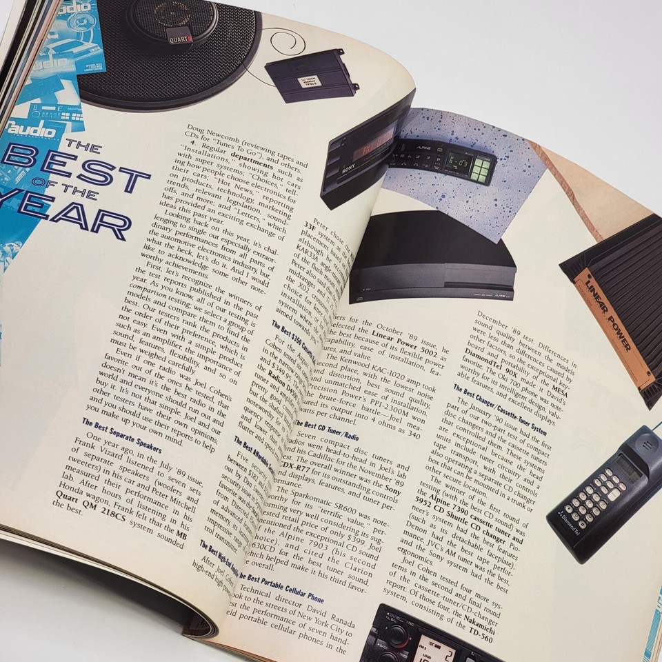 NOS - NEW OLD STOCK - 1990 July Car Audio and Electronics Magazine ...