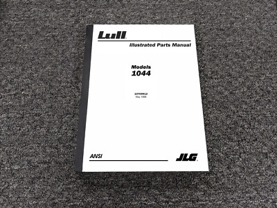 Lull JLG 1044 Telehandler Parts Catalog Manual 10709912 | eBay