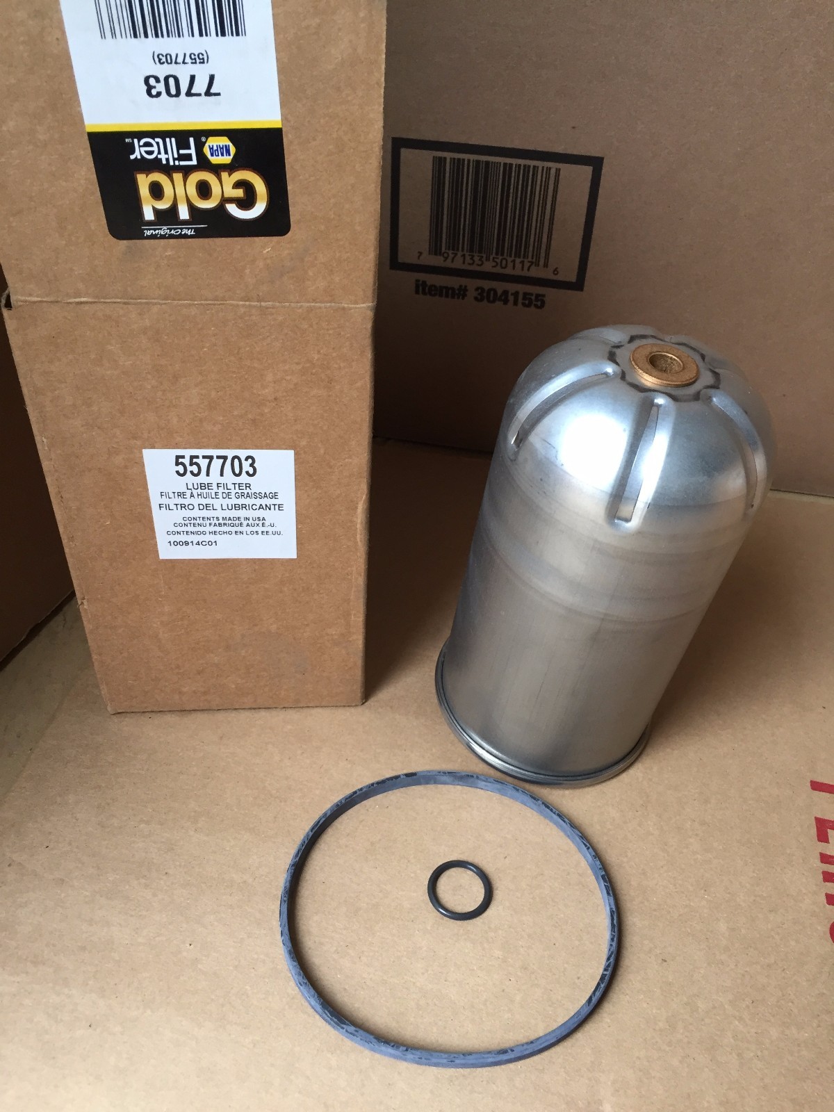 (5) 4 7703 NAPA 1 57gc2231a Mack Oil Filter Cs41011 for sale online | eBay