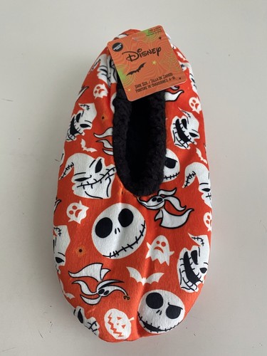 Nightmare Before Christmas Jack Skellington Slipper Snuggle Toes Women ...