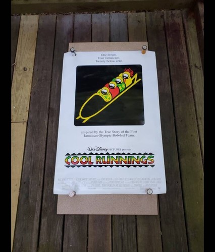 Vintage Disney's Cool Runnings Movie Poster Double Sided Movie Poster ...