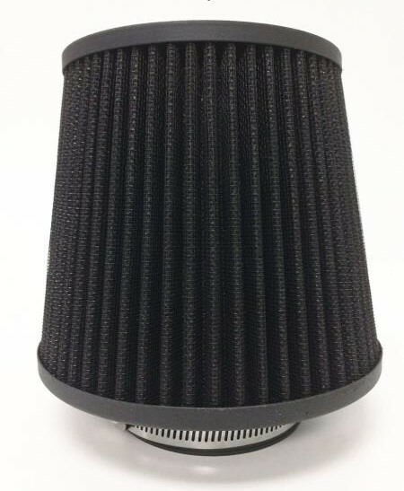 BLACK 2.5 inch 63mm universal cone Air filters for Ford Cougar Mustang ...