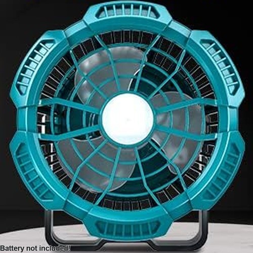 Portable Fan for Makita 18V Li-ion Battery Cordless Jobsite Fan Outdoor ...