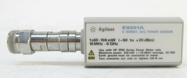 Agilent E9301A E-series Average Power Sensor for sale online | eBay