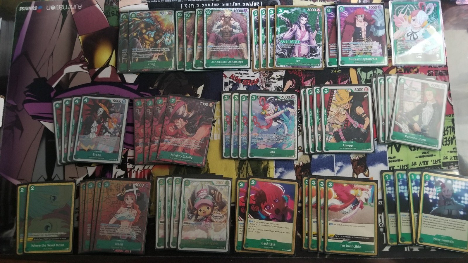 High Rarity Uta Film Deck Lot One Piece Card Game | eBay
