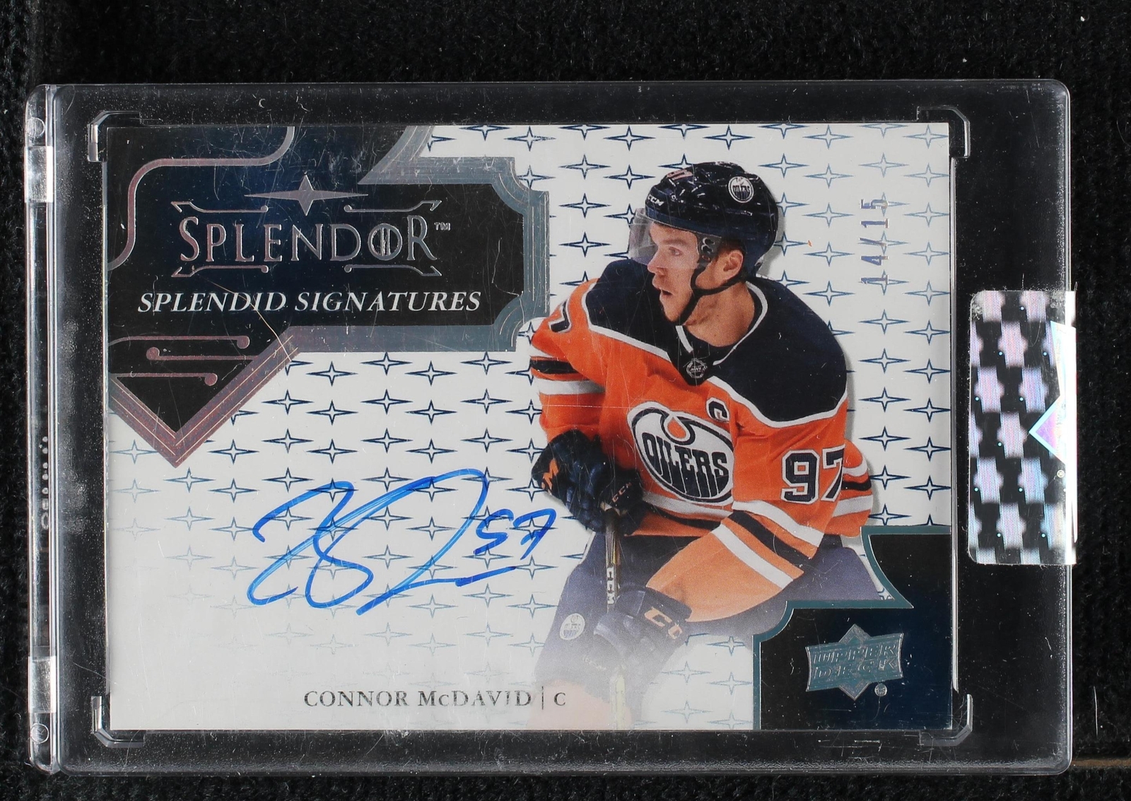 2017-18 Upper Deck Splendor - Splendid Signatures Blue #SA-CM Connor ...