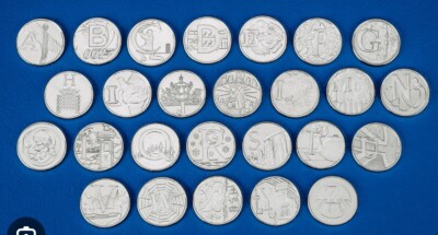UK Alphabet A - Z 10p Ten Pence Individual Coins From 2018 Circulated ...