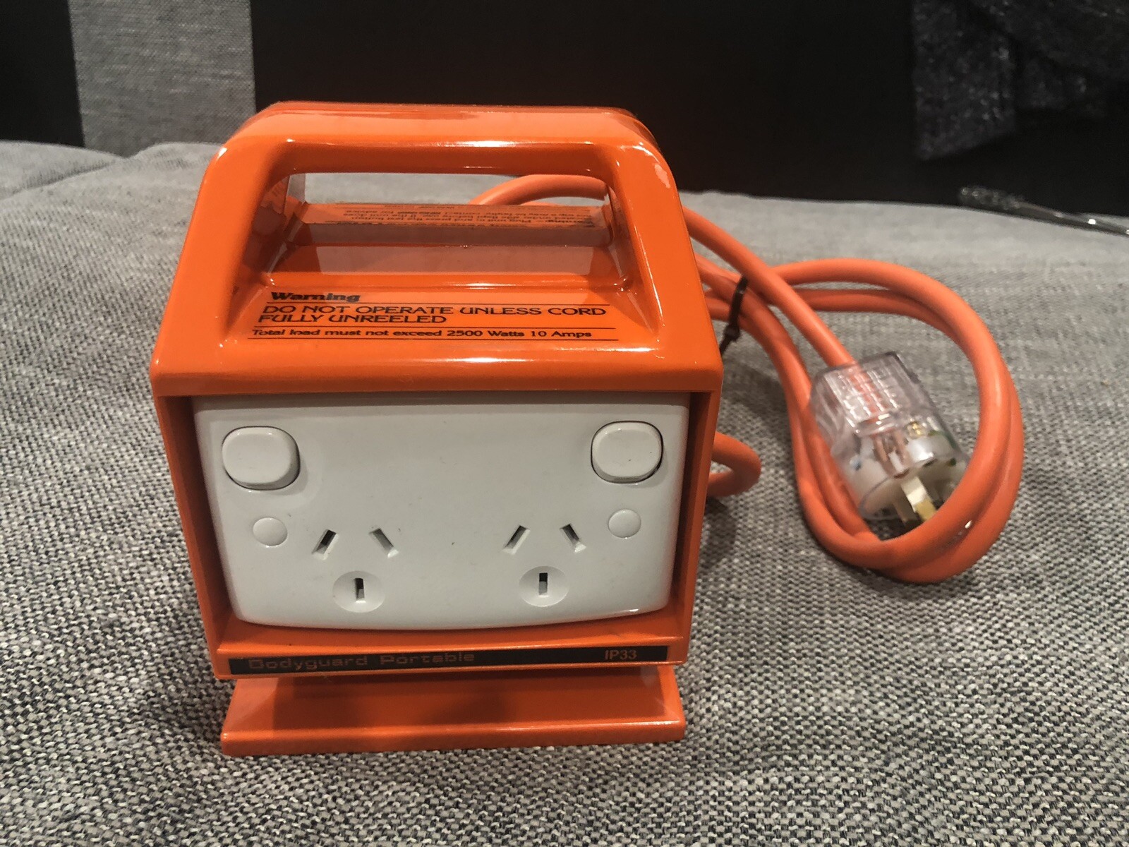 Ringgrip Bodyguard Portable Safety Switch 4 Outlet 10A PB4SP/BX-EO ...